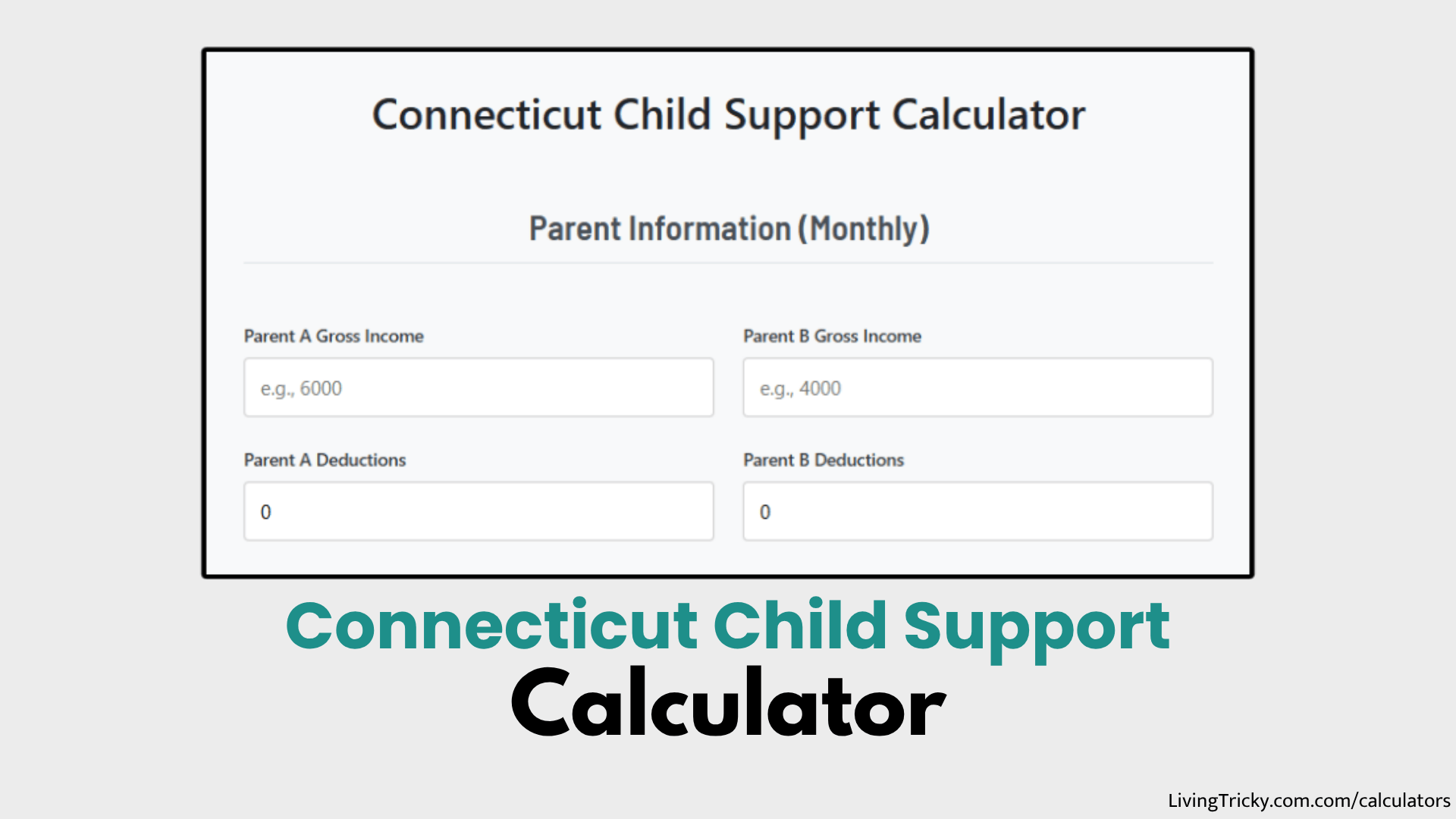 Connecticut Child Support Calculator – Accurate & Easy to Use ...