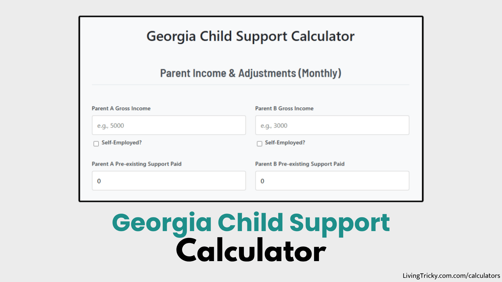 Georgia Child Support Calculator – Accurate & Easy to Use – LivingTricky