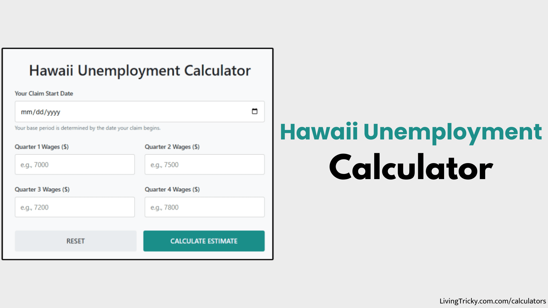 Hawaii Unemployment Calculator: WBA, Eligibility & Duration – LivingTricky