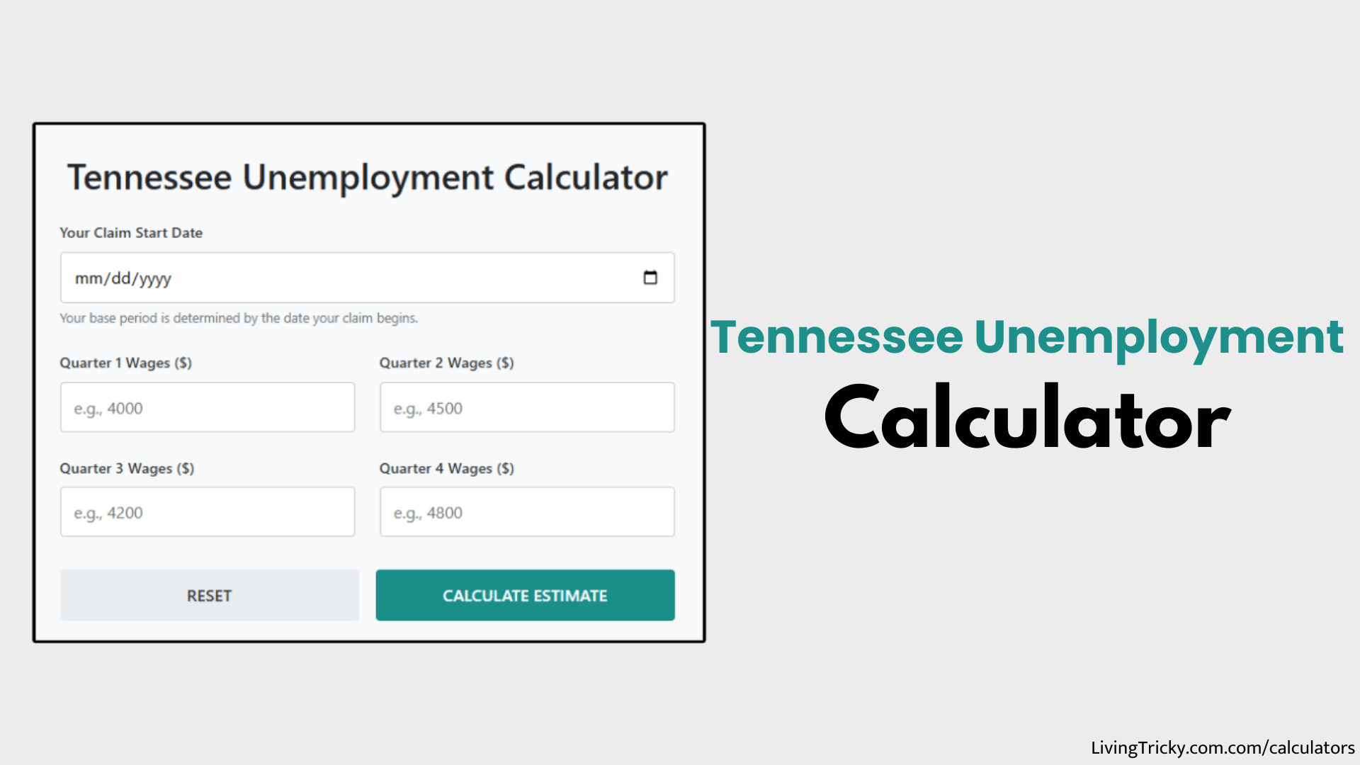 Tennessee Unemployment Calculator: WBA, Eligibility & Duration ...