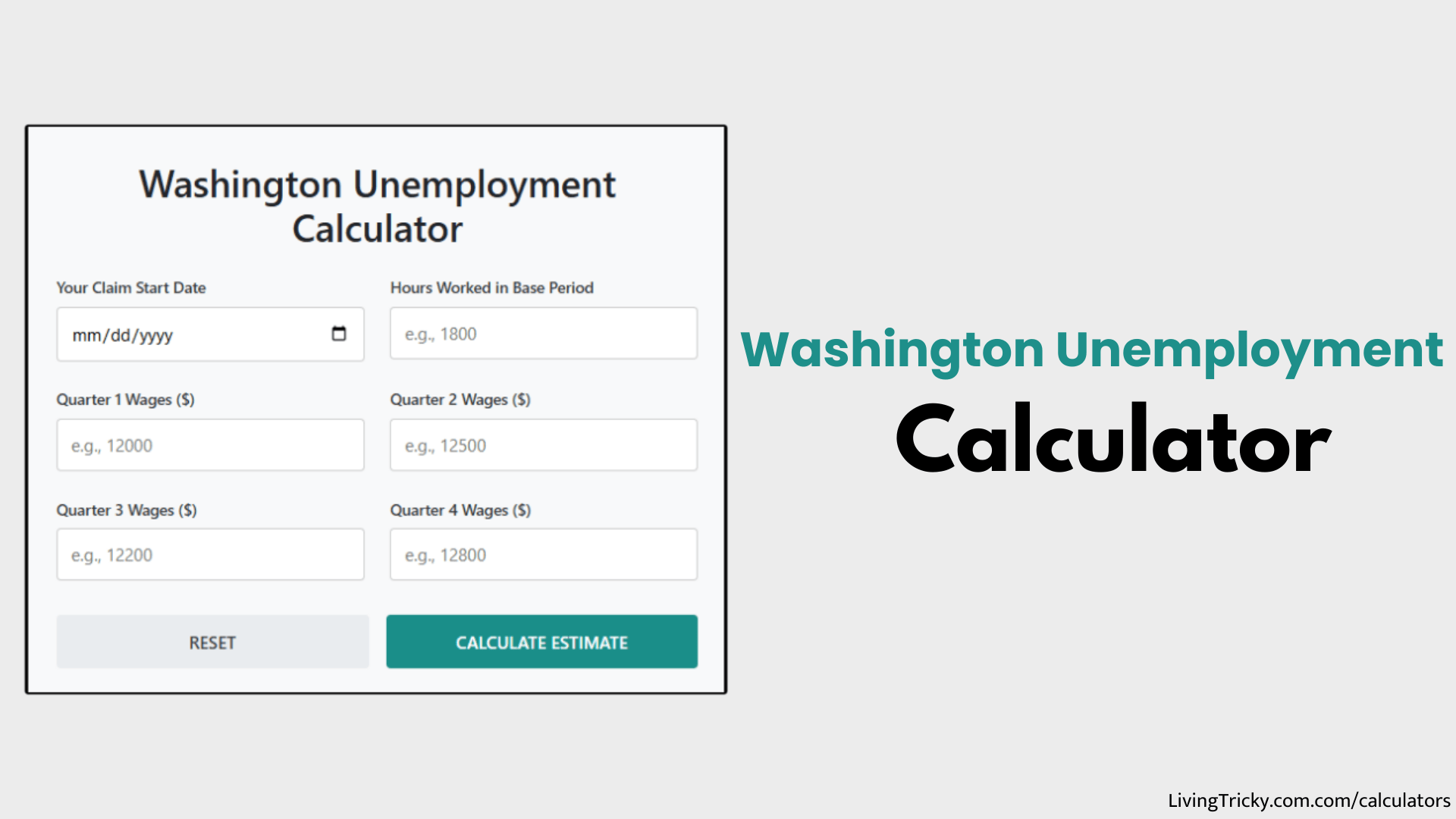 Washington Unemployment Calculator: WBA, Eligibility & Duration ...
