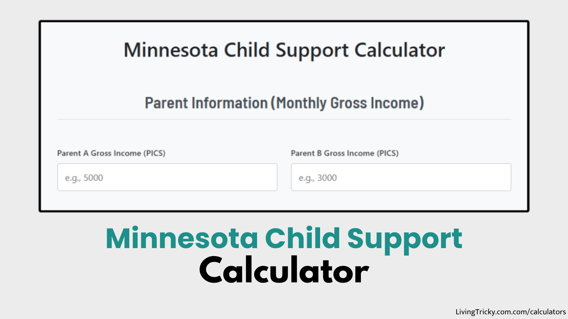 Minnesota Child Support Calculator – Accurate & Easy to Use – LivingTricky