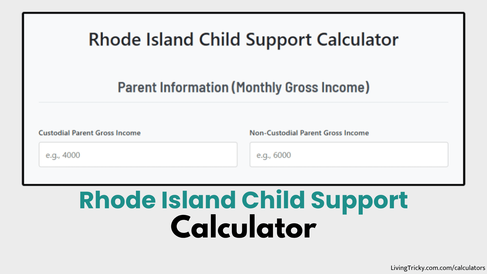 Rhode Island Child Support Calculator – Accurate & Easy to Use ...